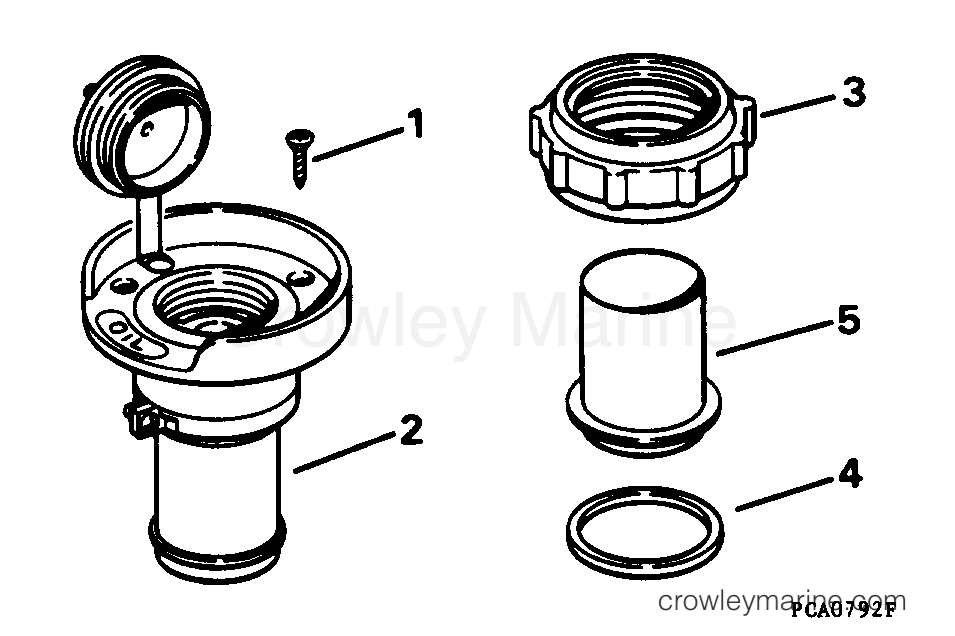 REMOTE OIL FILL KIT - 1.8 & 3.0 GALLON TANK P/N 174133 - 1995 Rigging ...