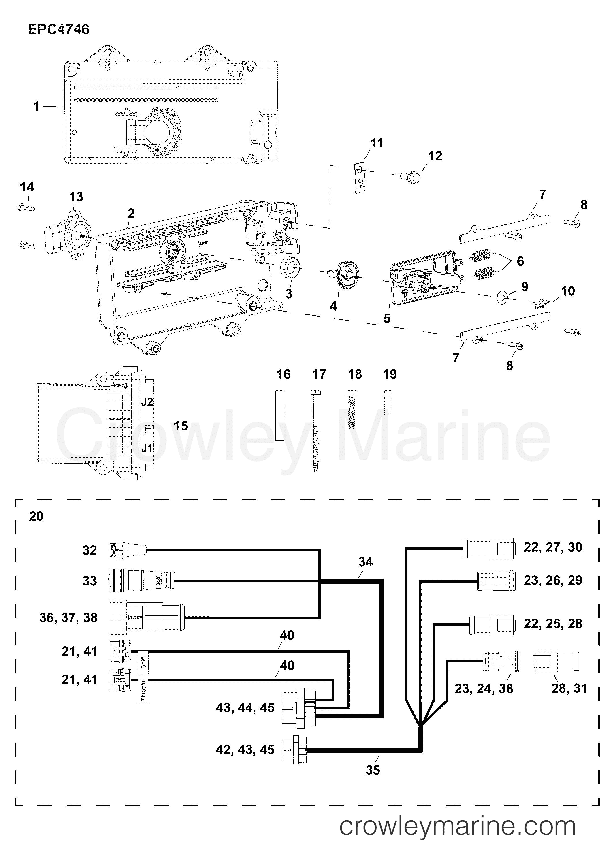 MECHANICAL CONTROL MODULE CONVERSION KIT - 2013-2015 Rigging E-TEC G2 ...