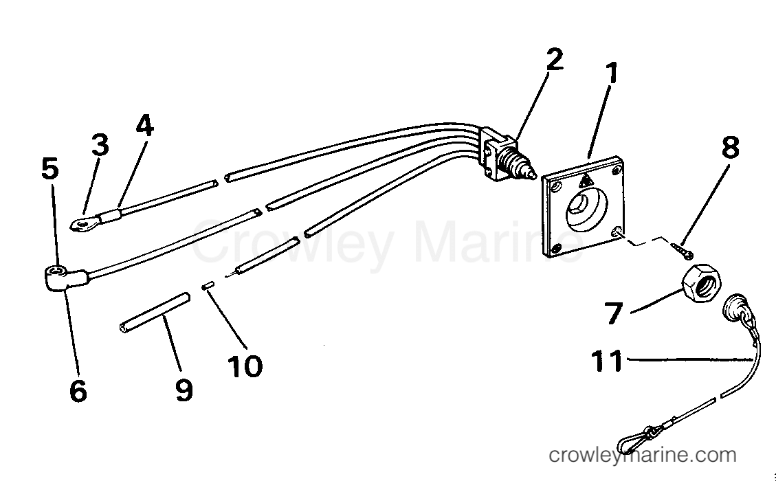 EMERGENCY IGN. CUTOFF SWITCH 9.9 & 15 WITH REM. ELEC. START - 1988 ...
