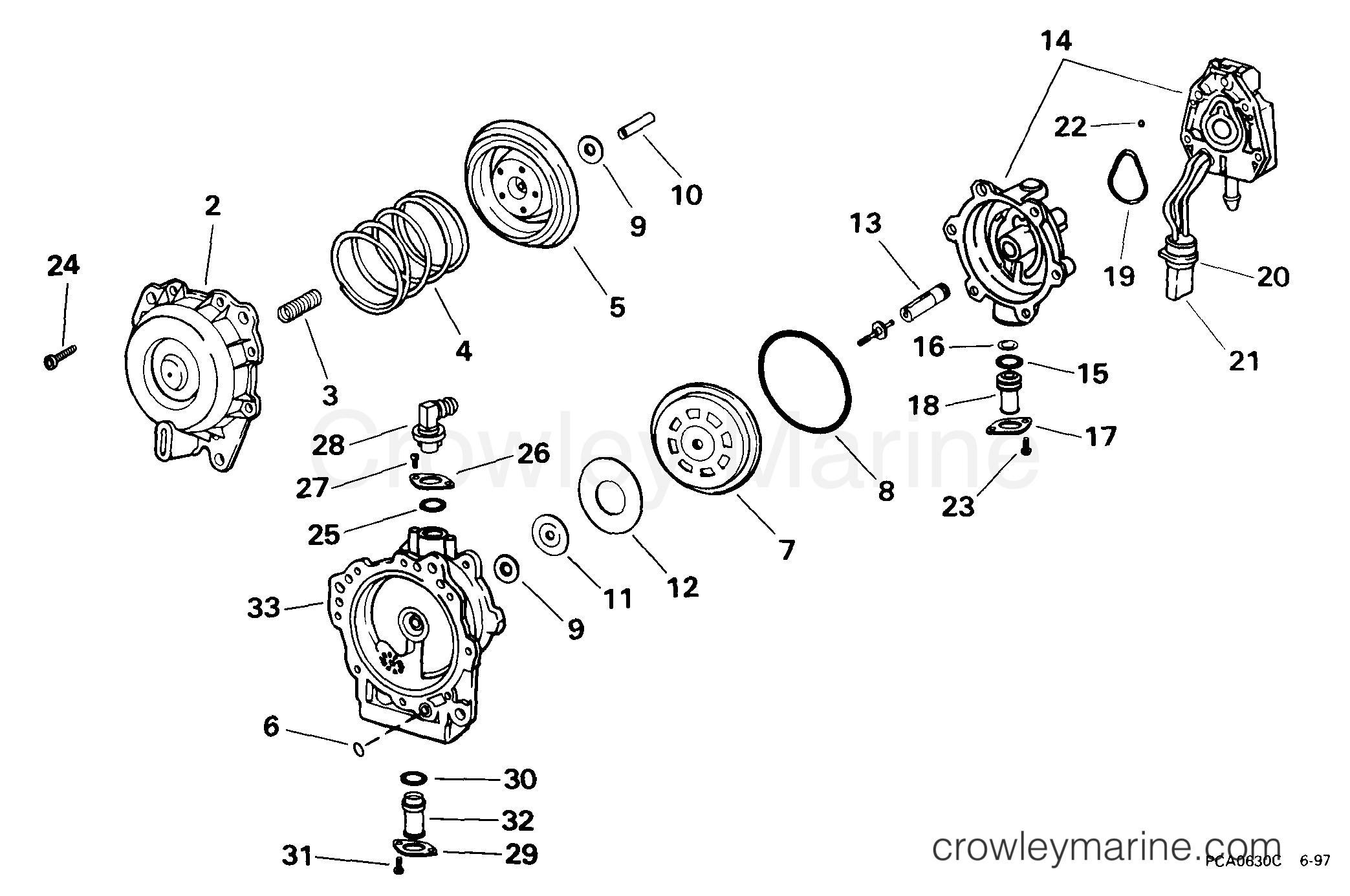 FUEL PUMP REPAIR KITS - 1999 Rigging Accessories Fuel System | Crowley ...