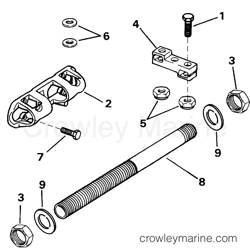 DUAL STEERING CONNECTOR KIT - 200STL ONLY - 1992 Outboard 150 ...