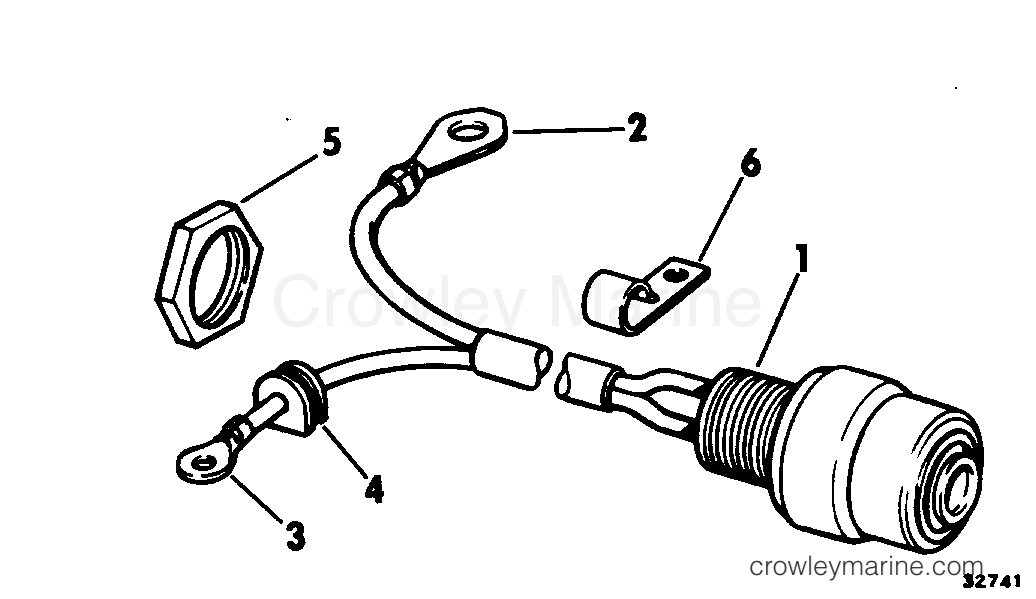 SHORTING SWITCH - 1973 Outboard 50 50302R | Crowley Marine