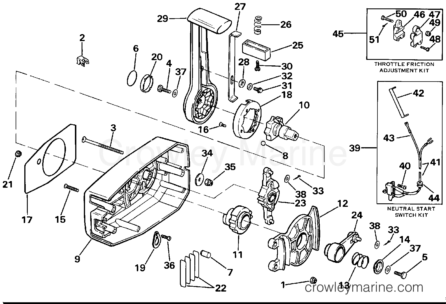 Quicksilver Boat Controls Diagram