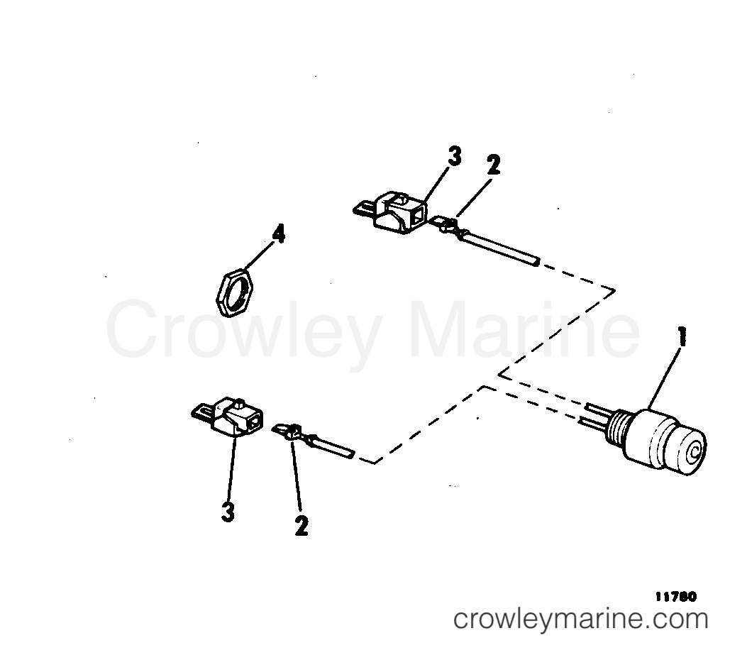 SHORTING SWITCH - 1971 Outboard 9.5 9R71R | Crowley Marine