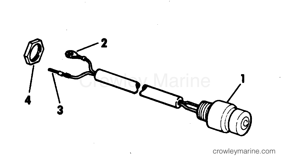 SHORTING SWITCH - 1977 Outboard 15 15704M | Crowley Marine