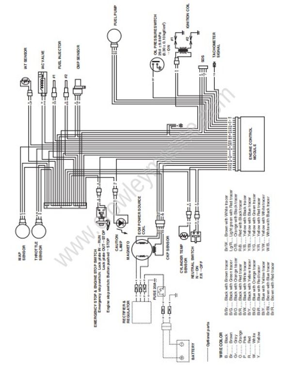 Owner's Manual DF20A, DF15A, DF9.9B Wiring Diagram | Crowley Marine