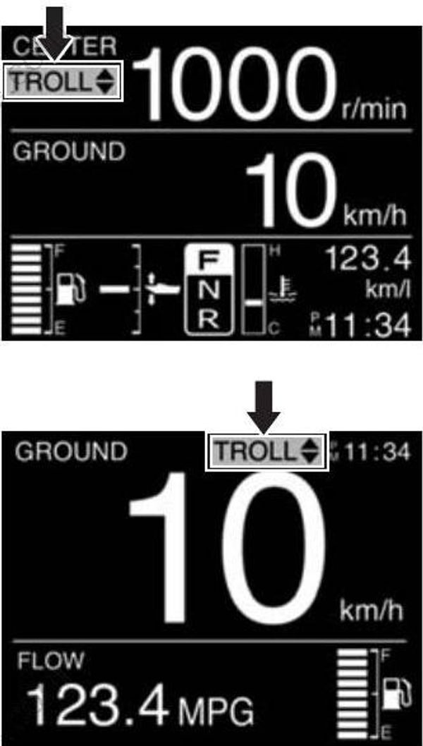 Owner's Manual DF350A Operation[Operating The Troll Mode] | Crowley Marine