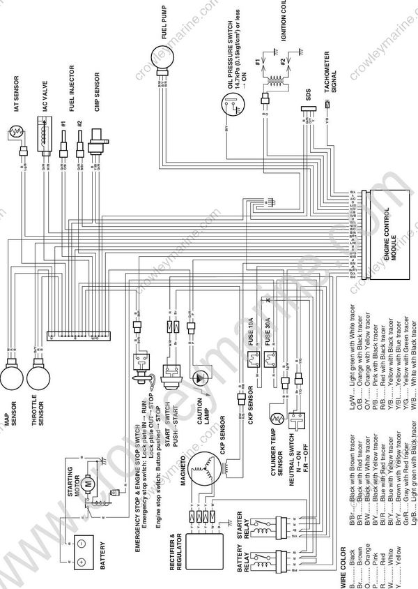 Service Manual DF20A, DF15A, DF9.9B, DF15 Wire Hose Routing [39][Df20A ...