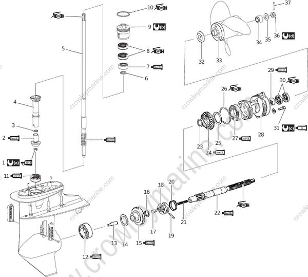 Service Manual DF25A, DF30A Right Hand Rotation Unit [19][Df25A, Df30A ...
