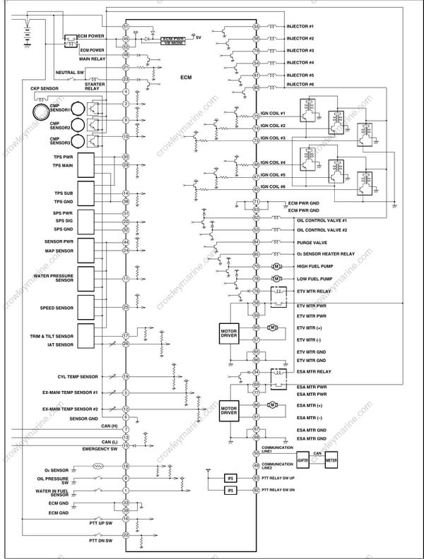 Service Manual DF300, DF250AP, DF300AP Engine Control System [82][Df300 ...