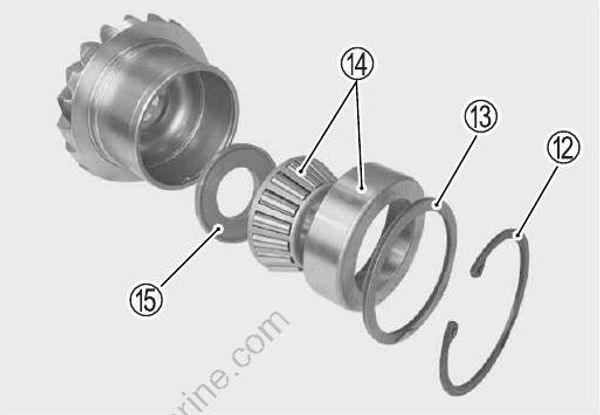 Service Manual DF300, DF250AP, DF300AP Lower Unit [95][Df300, Df250Ap ...