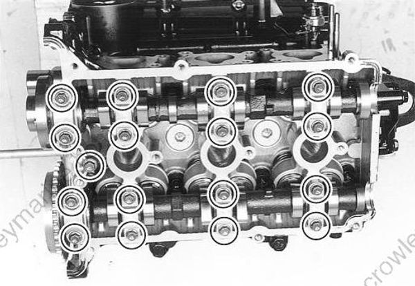 Service Manual DF40, DF50 Cylinder Head Assembly [136][Df40, Df50 ...