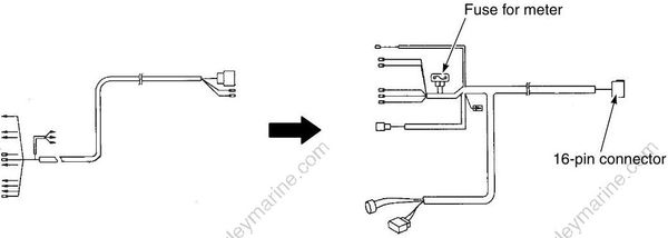 Service Manual DF70, DF60 Remote Control Box And Remote Control Wire ...