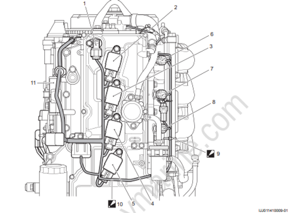 Service Manual DF70AT-TH, DF90AT-TH, DF90A, DF70A Wire Routing [24 ...