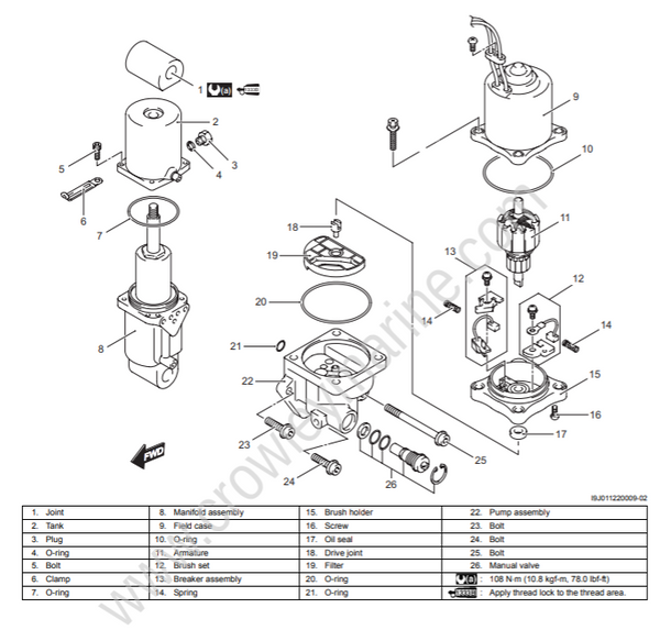 Service Manual DF80A, DF90A, DF70A Df70A_80A_90A 2010[Power Trim And ...