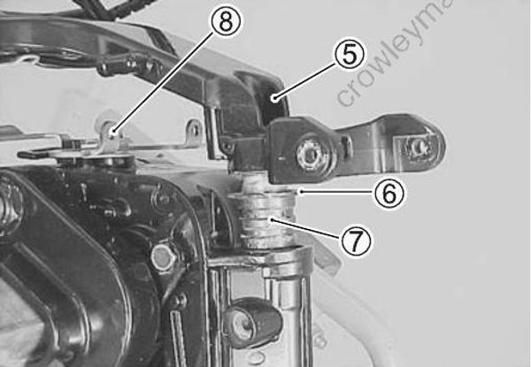 Service Manual DF9.9, DF15 Swivel Bracket, Steering Bracket, Clamp ...
