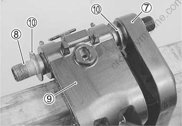 Service Manual DF9.9, DF15 Swivel Bracket, Steering Bracket, Clamp ...