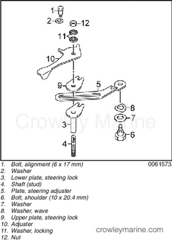 TILLER HANDLE KIT, P/N 5035981 INSTALLATION INSTRUCTIONS | Crowley Marine