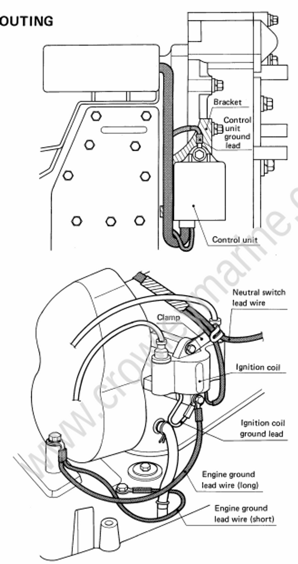 Service Manual DT50, DT60, DT65 Dt50K "Vh" Model[Wire Routing ...