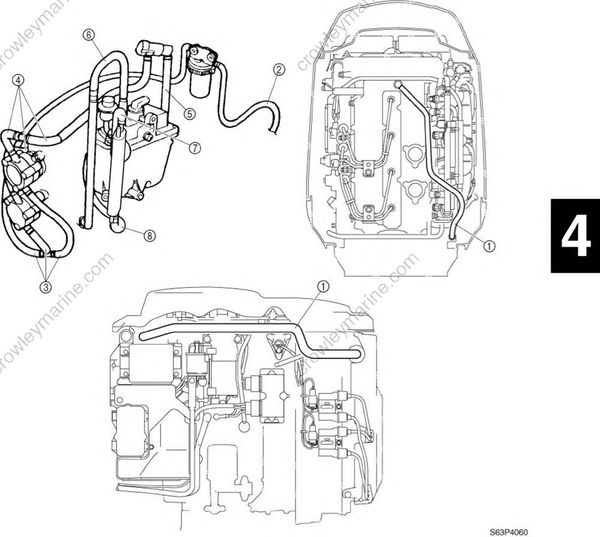 Fuel System [Hose Routing] [2008] | Crowley Marine