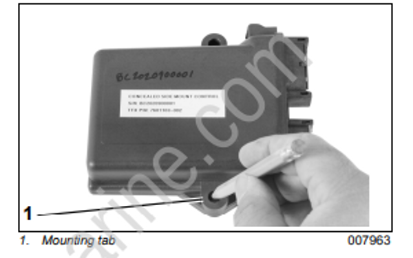 Icon Concealed Side Mount Control [355248] | Crowley Marine