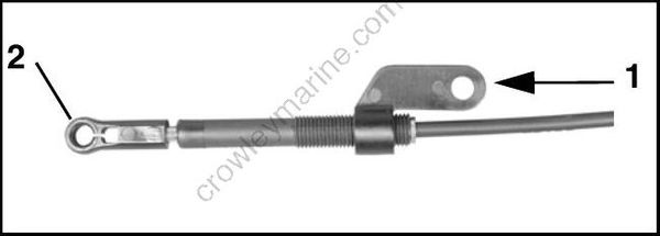 Tiller Throttle Cable Instructions [354157] | Crowley Marine