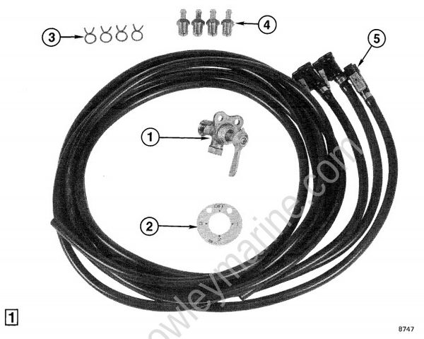 4-Way Fuel Valve Kit [125019] | Crowley Marine