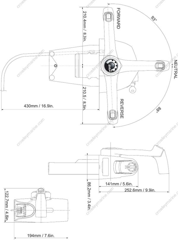 Binnacle Mount Remote Control Installation And User Guide, 5006182 ...