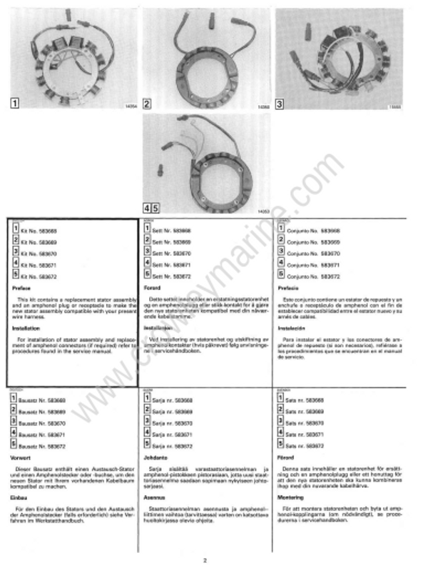 Stator Assembly Kit [513144] | Crowley Marine