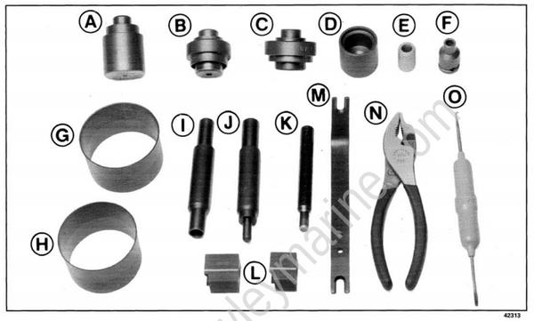 1996 Outboard Essential Service Tool Kit [507181] | Crowley Marine