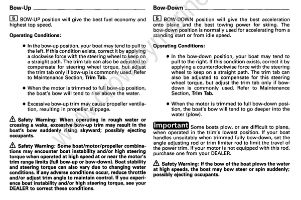 Power Trim/Tilt Kit, 1989 & Newer 40, 48, 50 With Touch-Trim [127555 ...