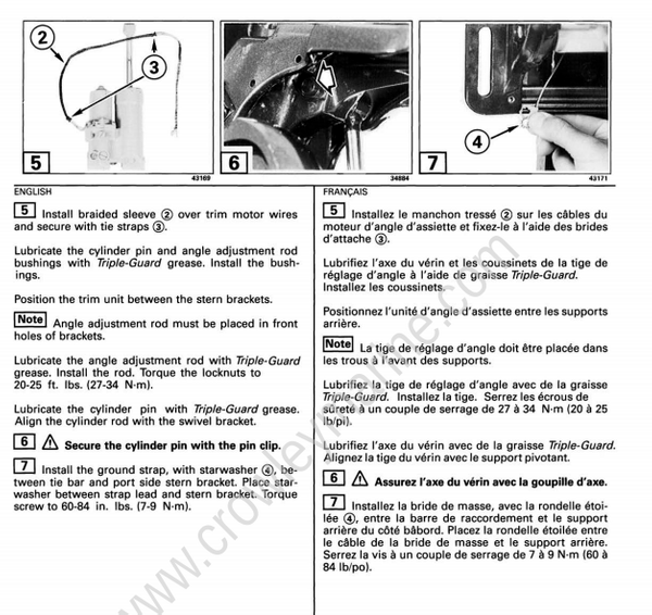 Power Trim/Tilt Kit, 1989 & Newer 40, 48, 50 With Touch-Trim [127555 ...