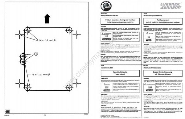 Dual Binnacle Control, With Trim [127331] | Crowley Marine