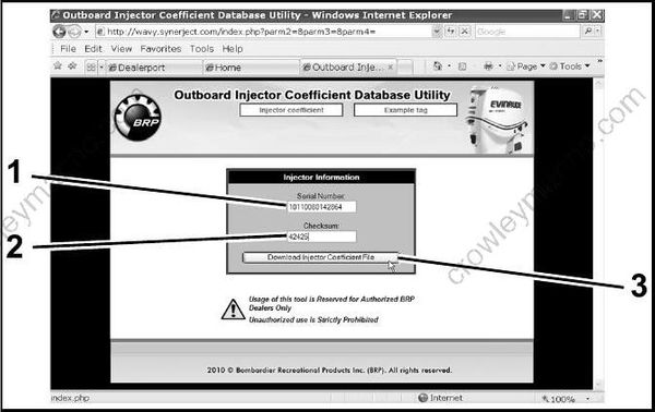 Injector Coefficient Database Instructions [356425] | Crowley Marine