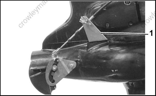 Outboard Jet Pump - Secondary Shift Cable [352584] | Crowley Marine