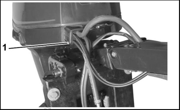 Tiller Handle Kit 40-60 Hp, P/N 5007127 [352966] | Crowley Marine