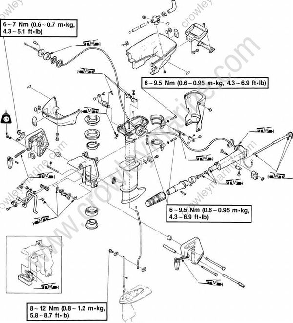 Bracket Unit [Exploded Diagram ] [1989] | Crowley Marine