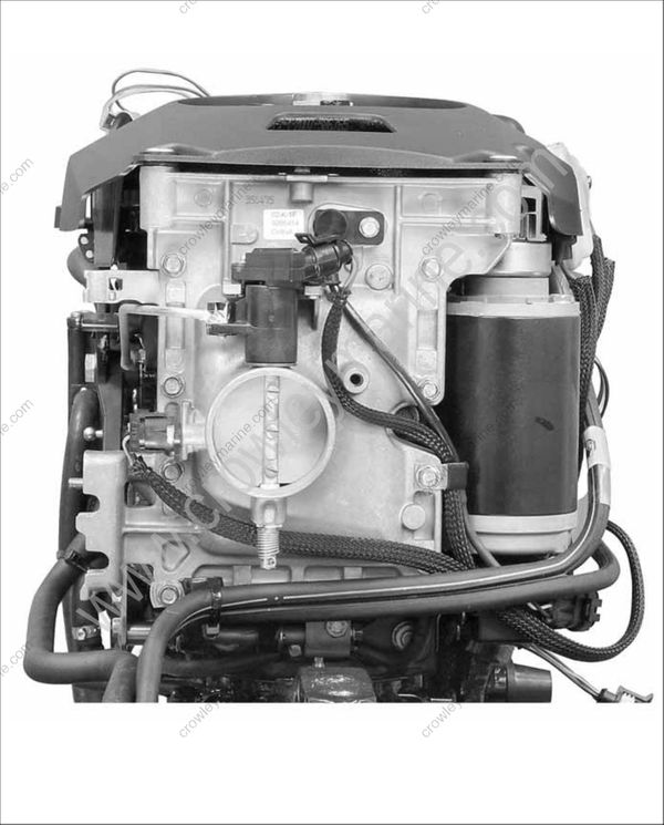 Service Manual 40-65 HP E-TEC Powerhead [Powerhead Views] | Crowley Marine