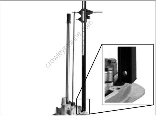 Service Manual 40-90 HP Gearcase [Shift Rod Adjustment] | Crowley Marine