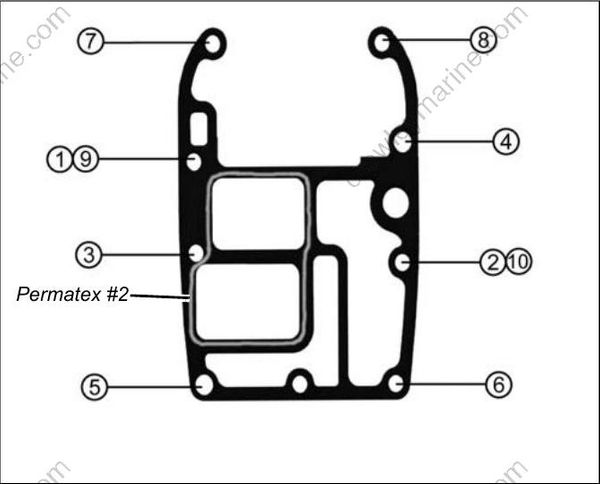 Service Manual 40-90 HP Powerhead [Powerhead Installation] | Crowley Marine
