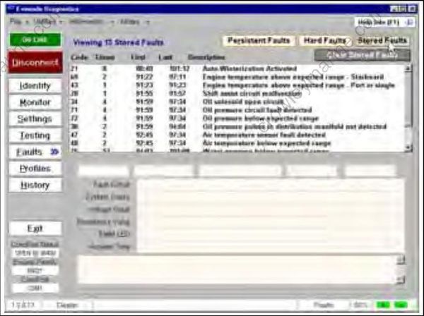 Service Manual 5007215_Evinrude E-TEC 200-250 HP System Analysis [Emm Diagnostics] | Crowley Marine