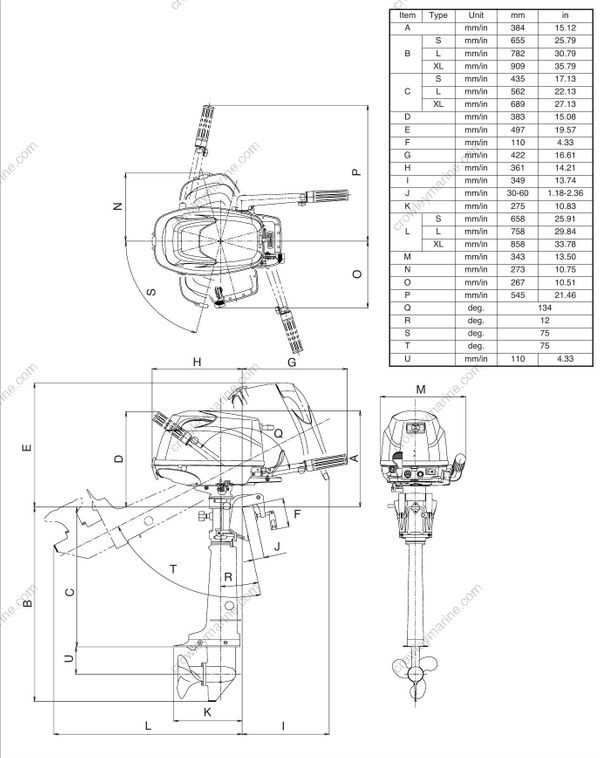 Service Manual 5008849_4-6 HP Service Data [Outline Dimensions ...