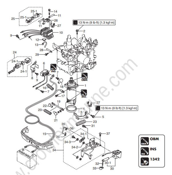 Service Manual 5008853_15 HP Power Unit [Parts Layout] | Crowley Marine