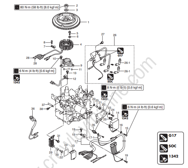 Service Manual 5008853_15 HP Power Unit [Parts Layout] | Crowley Marine