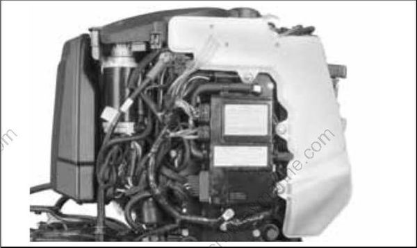Service Manual 75-90 HP E-TEC Oiling System [Components] | Crowley Marine