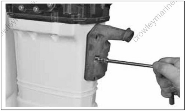 Service Manual 75-90 HP E-TEC Powerhead [Powerhead Removal] | Crowley ...