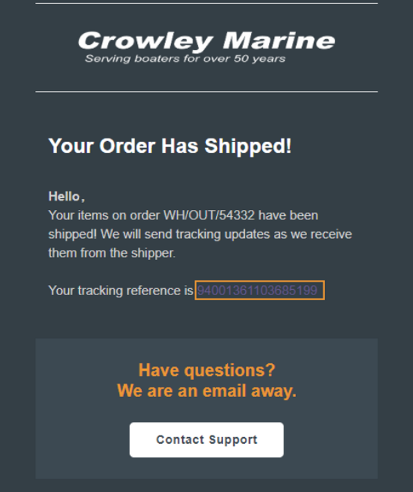 Tracking Your Package | Crowley Marine