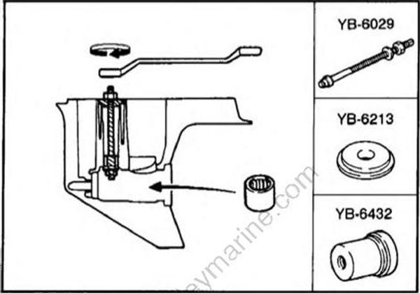 Lower Unit [Assembly And Adjustment (225, 250)] [1995] | Crowley Marine
