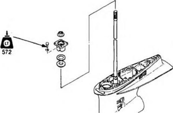 Lower Unit [Assembly And Adjustment (225, 250)] [1995] | Crowley Marine