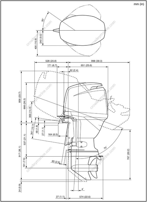 Specifications [Dimensions] [2004] | Crowley Marine